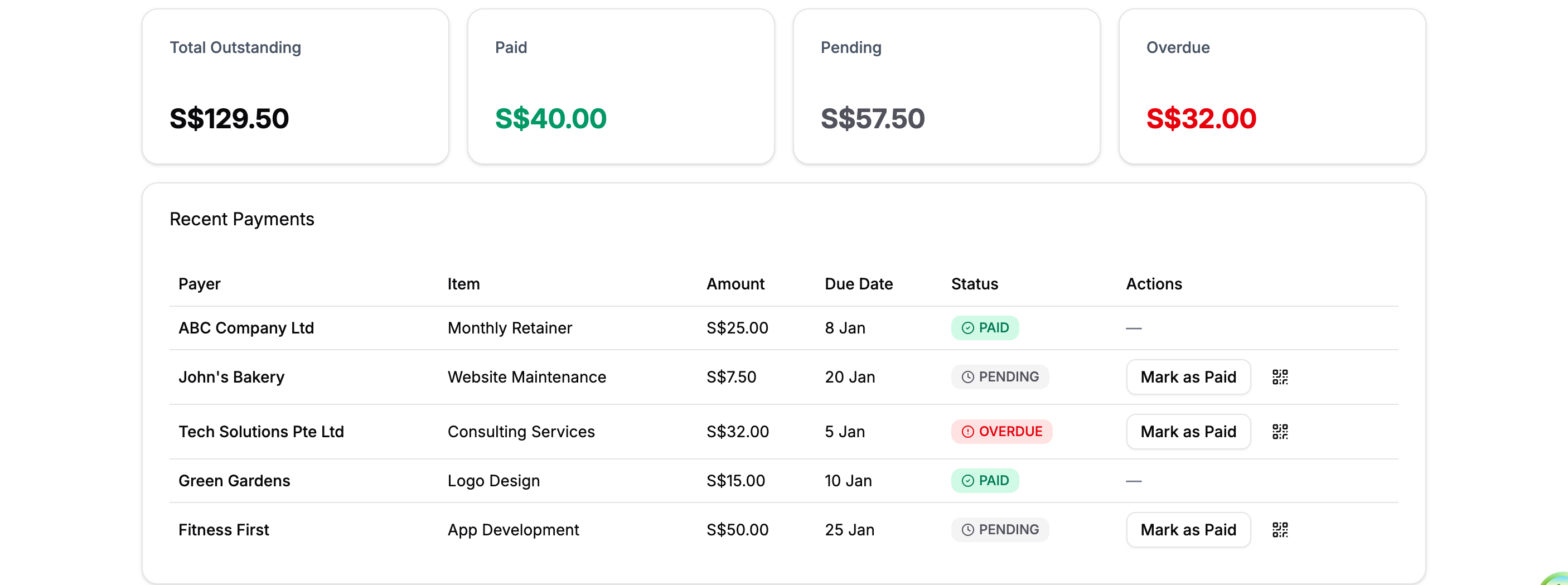 PayMark - Track payments, skip the fees
