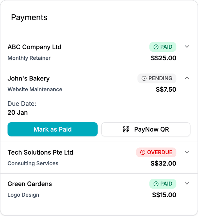 PayMark - Track payments, skip the fees